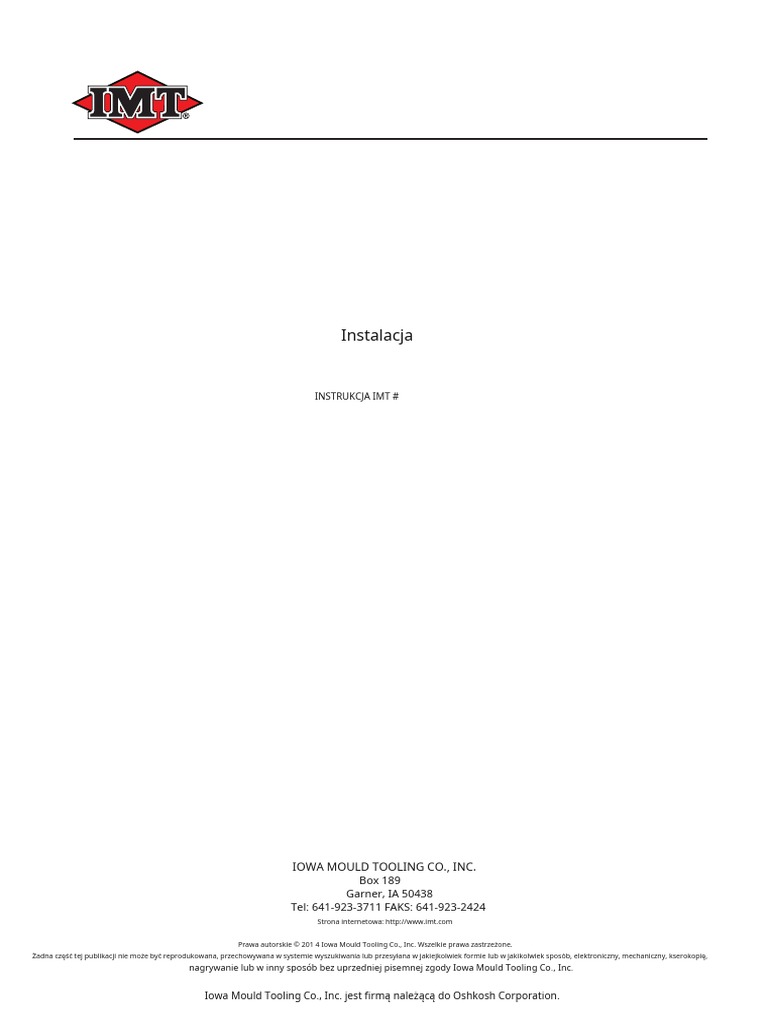 RCL-5300 Installation - En.pl | PDF