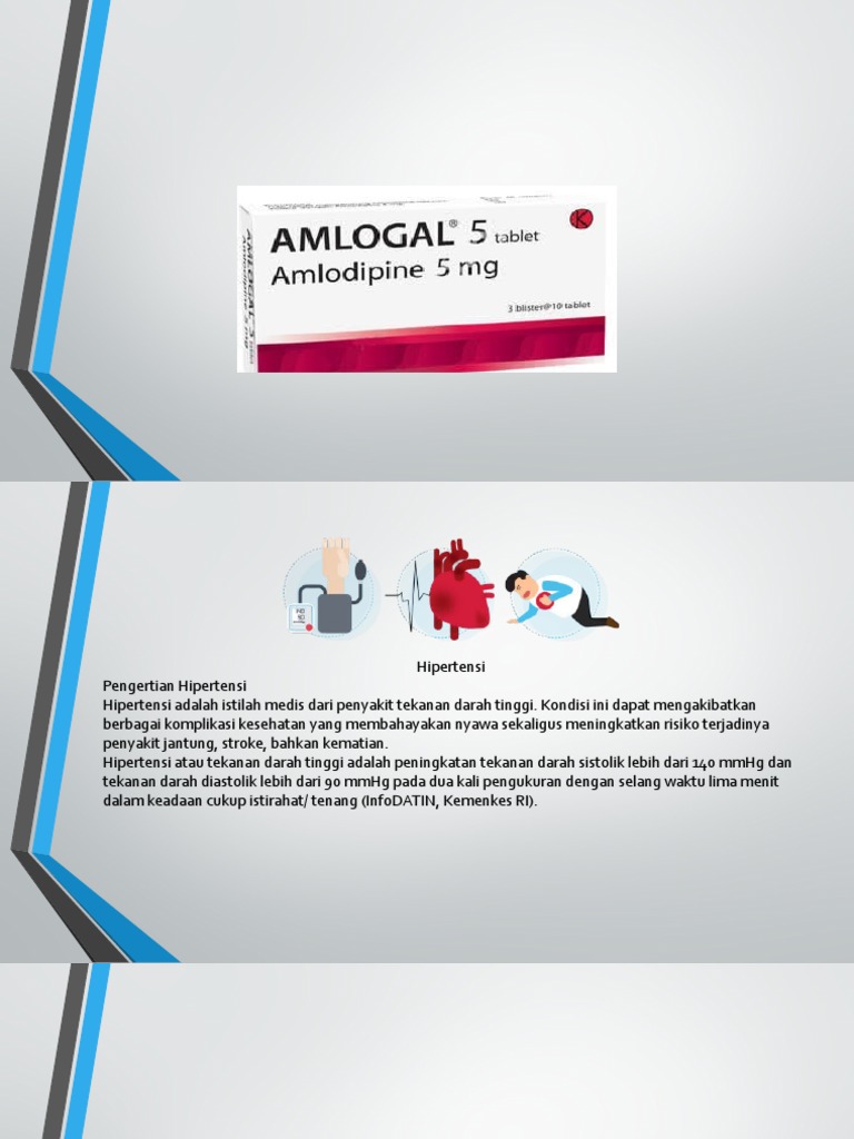 Amlodipin: Obat Hipertensi Efektif | PDF