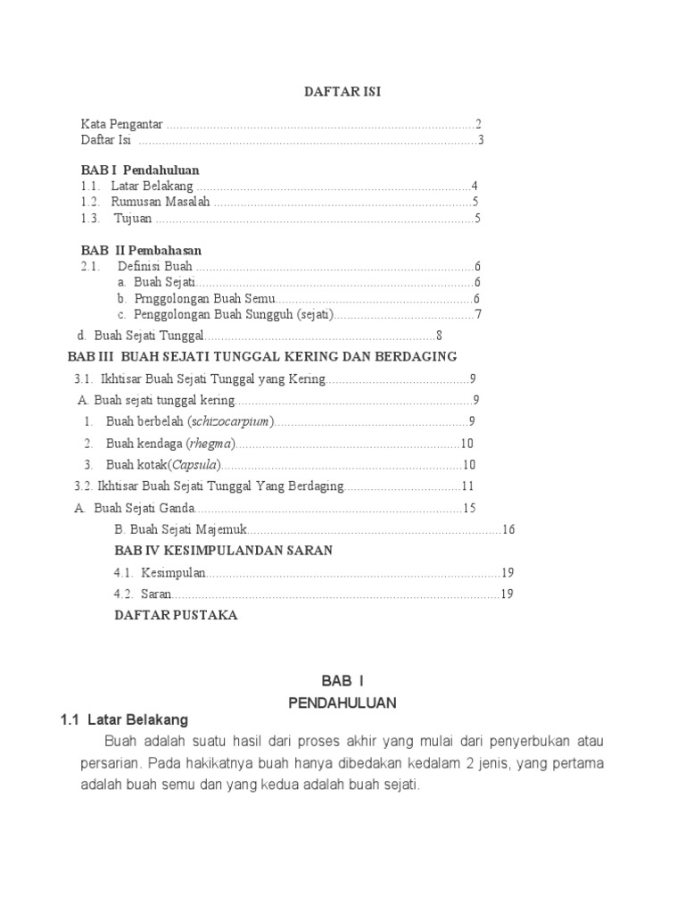 Klasifikasi Buah Sejati dan Semu | PDF | Griya & Taman | Kesehatan Holistik