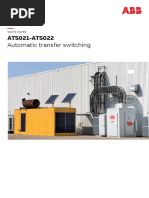ABB ATS022 Auto Transfer Relay Instruction Manual PDF | PDF | Electromagnetic Compatibility | Switch