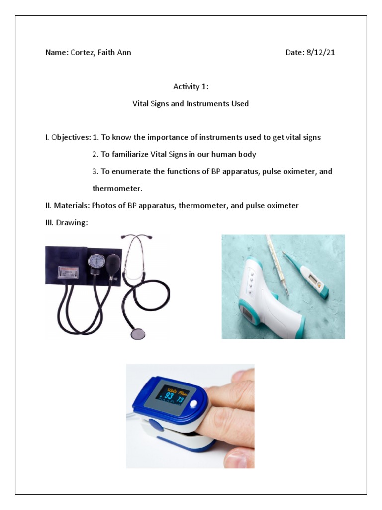 Anaphysio Lab Act 1 | PDF | Wellness
