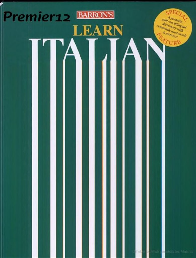 Learn Italian The Fast and Fun Way | PDF