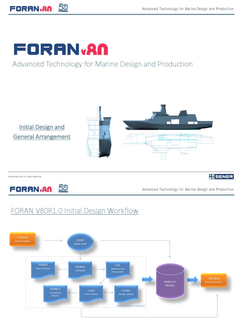 1.FORAN-V80 Initial Design | PDF | Naval Architecture | 3 D Computer ...
