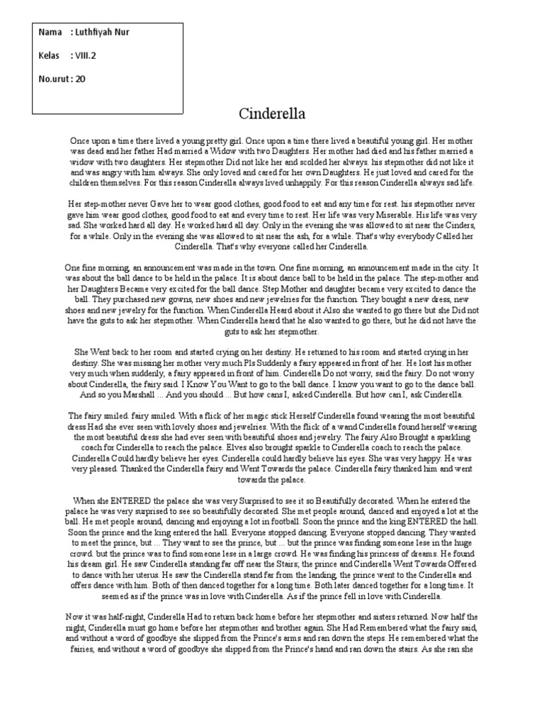 Cinderella | PDF | Cinderella