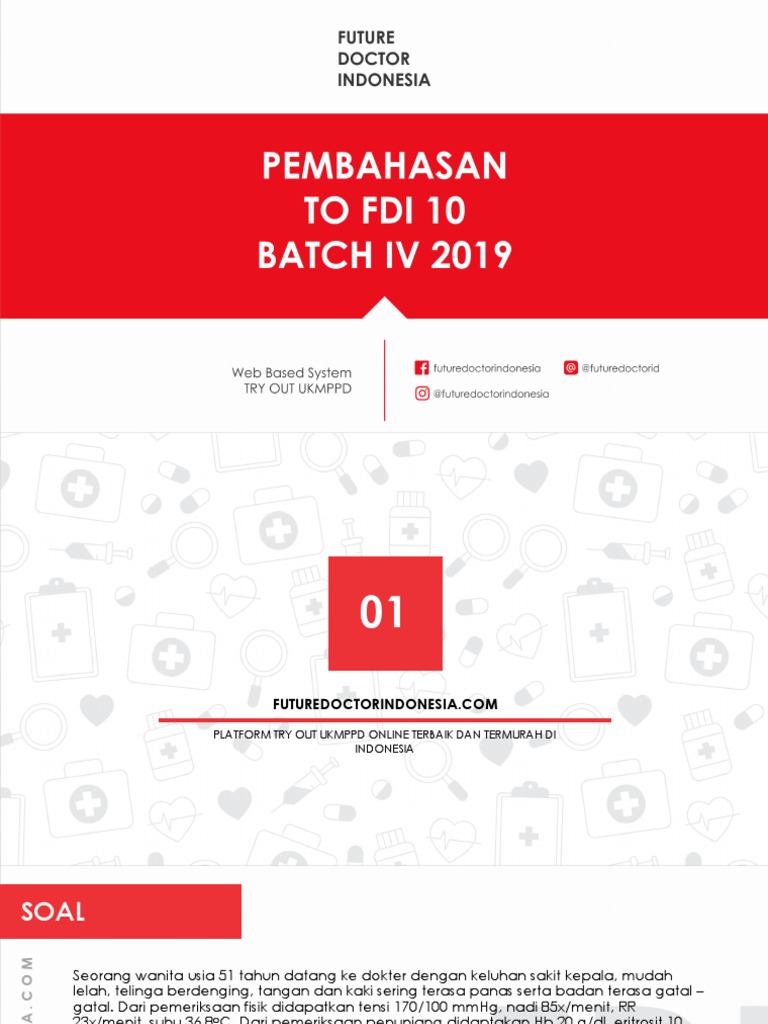 Pembahasan To Fdi 10 Batch IV 2019 | PDF