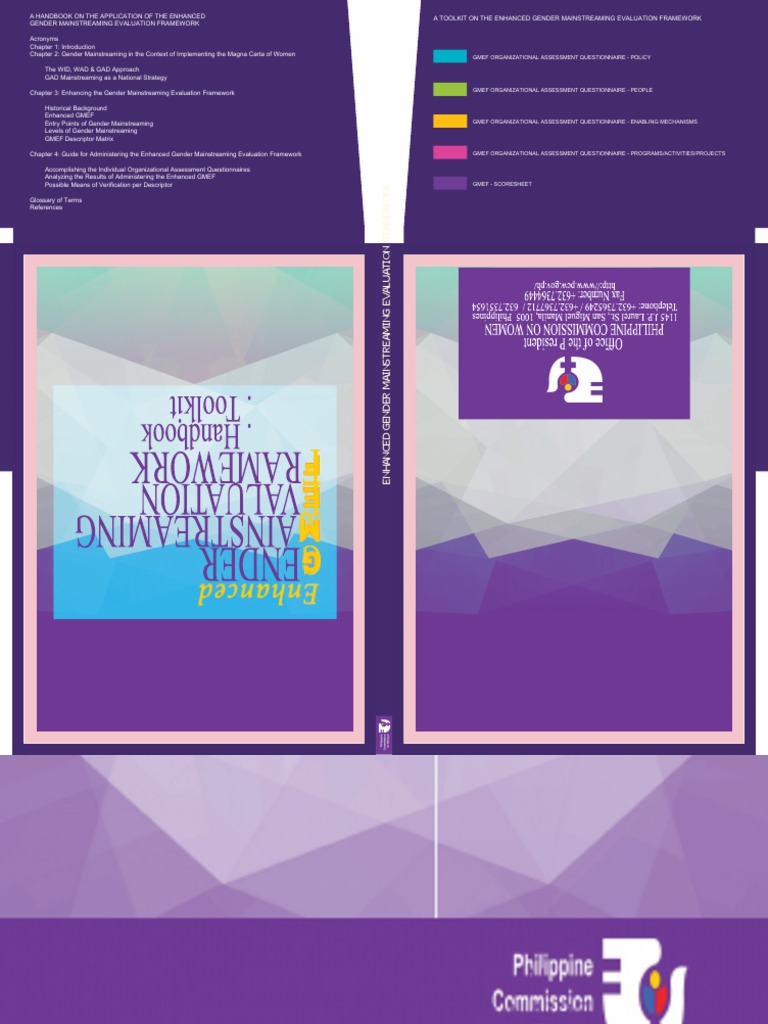 GMEF Toolkit Final | PDF | Gender Mainstreaming | Evaluation