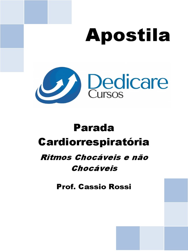 Ritmos de Parada Cardíaca: Chocáveis e Não Chocáveis | PDF | Coração ...
