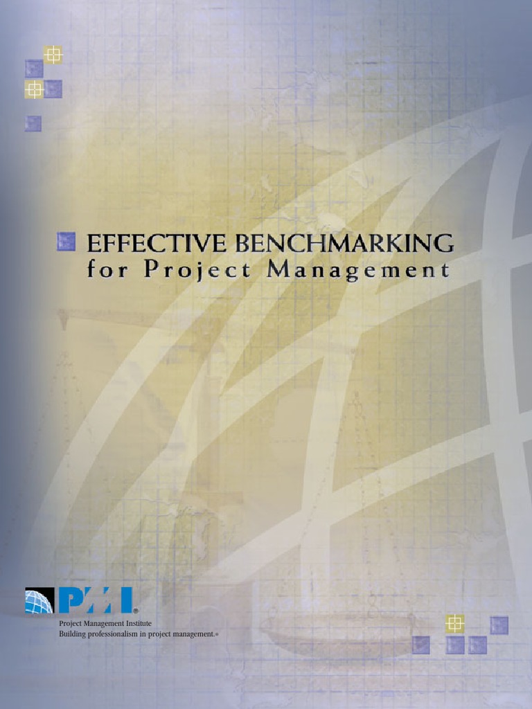Pmi - Effective Benchmarking For Project Management | PDF | Performance ...