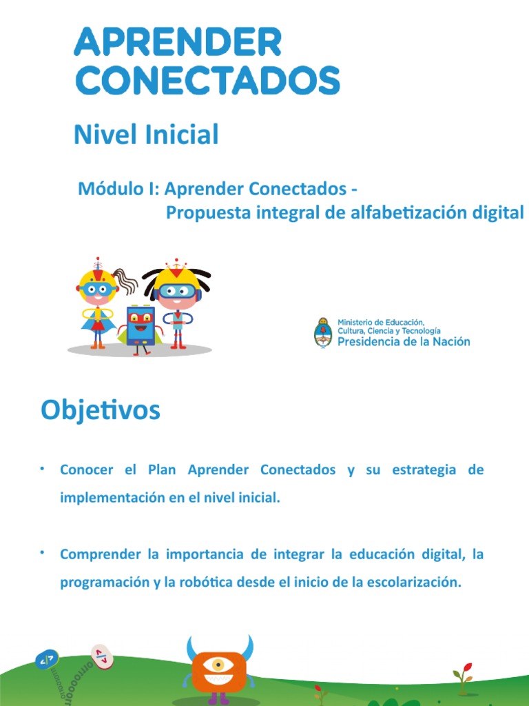 Módulo I - Aprender Conectados - Propuesta Integral de Alfabetización ...