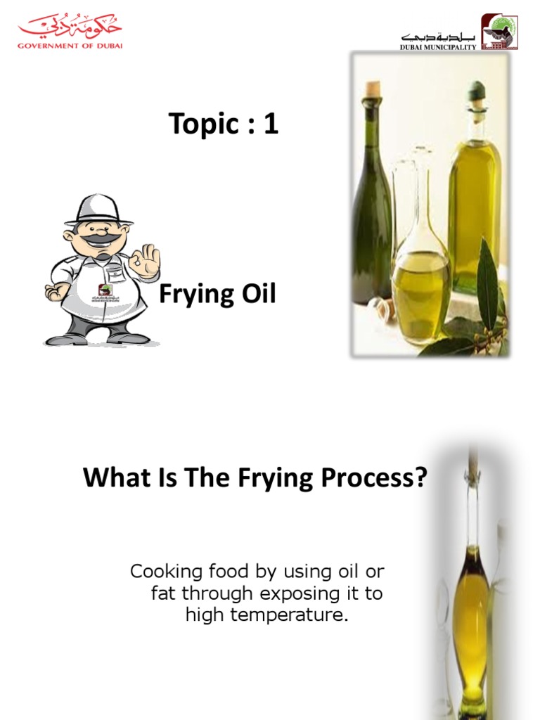 Topic: 1: Frying Oil | PDF | Cooking Oil | Fat