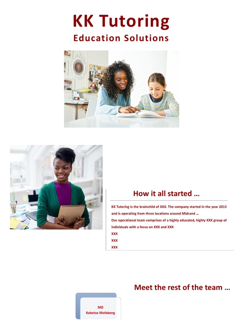 KK Tutoring Education Solutions | PDF | Learning | Behavior Modification