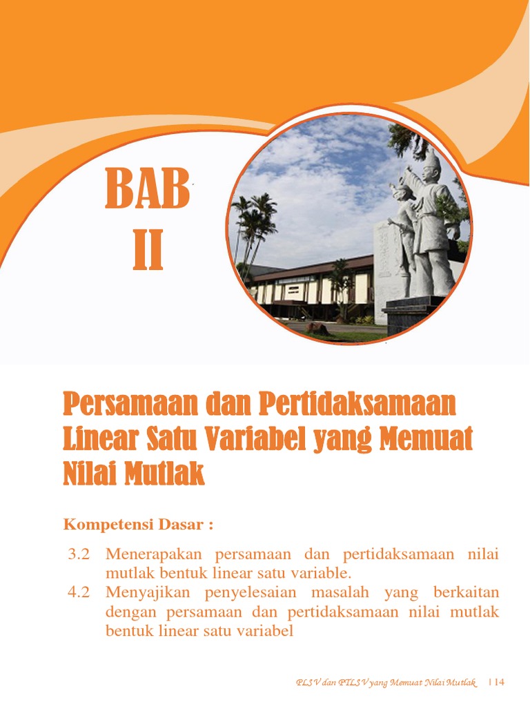 Bab II - Nilai Mutlak | PDF