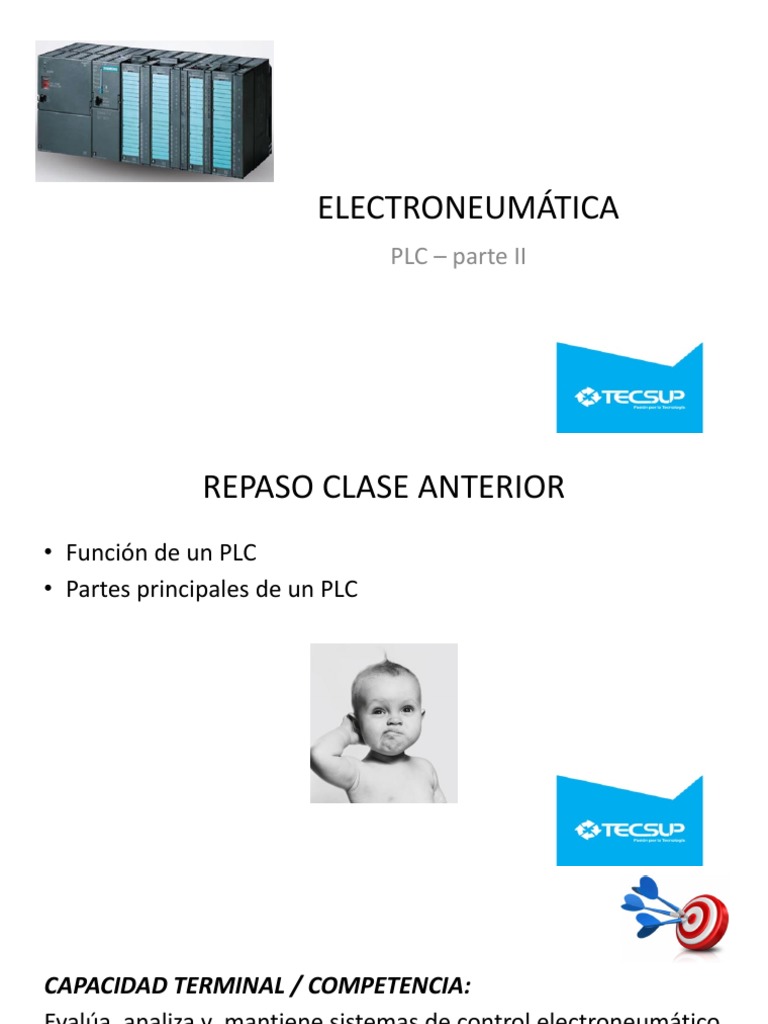PLC - Parte II V2 | PDF | Controlador lógico programable | Ingenieria ...