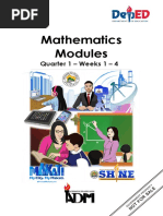 Math1-Q1-Module 1 | PDF