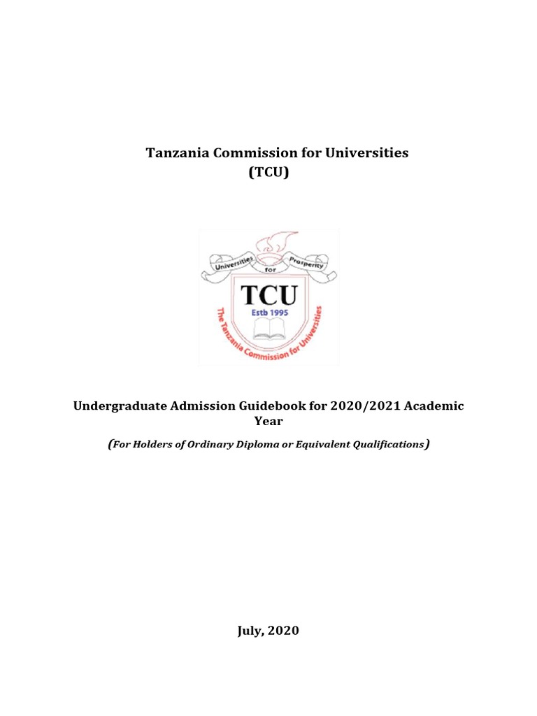 Diploma Tcu Guide Book | PDF | Bachelor's Degree | University And ...