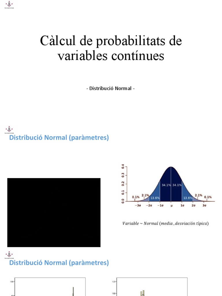 3.1 Probabilitat - Llei Normal 1819 | PDF