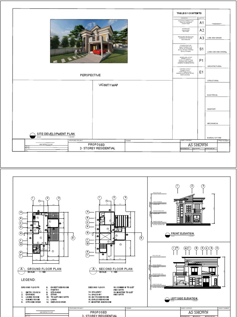 2 Storey Residential1 | PDF | Room | Cultural Heritage