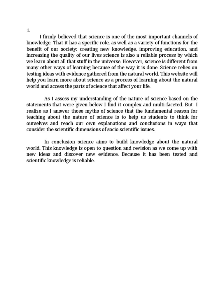 Myths of Science | PDF | Science | Experiment