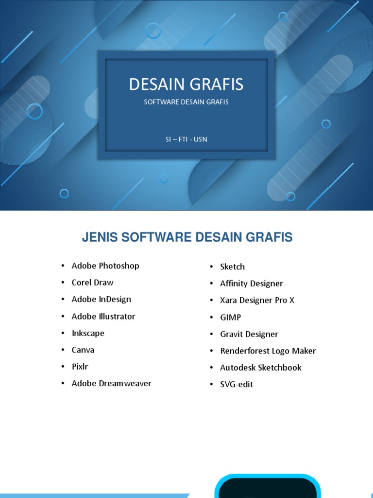 Software Desain Grafis Populer | PDF