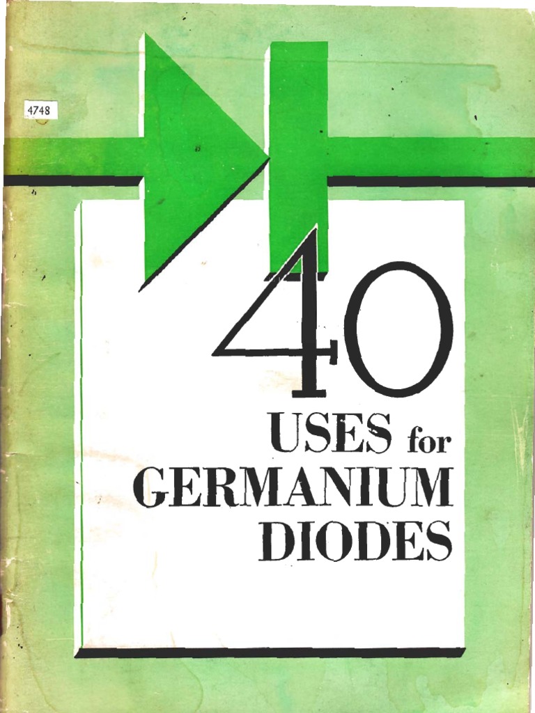 40 Uses For Germanium Diodes | PDF