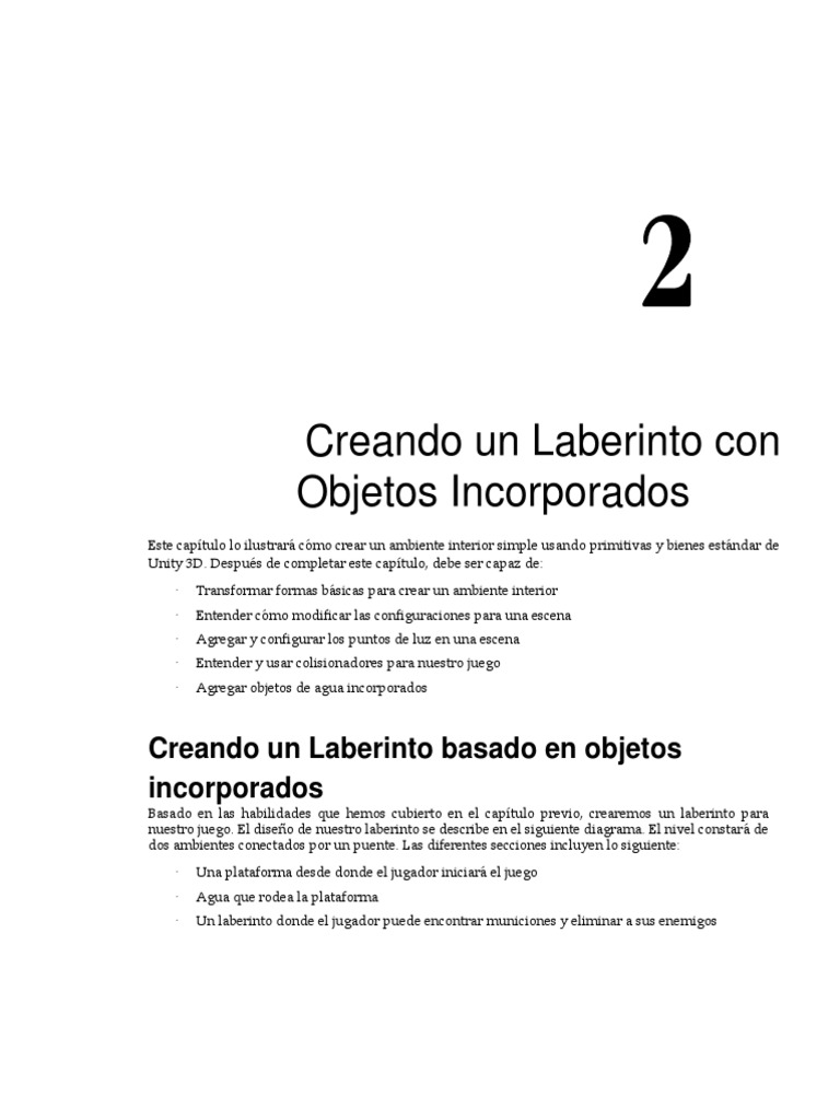 Objetos Predefinidos en Unity | PDF | Color | Ventana (informática)