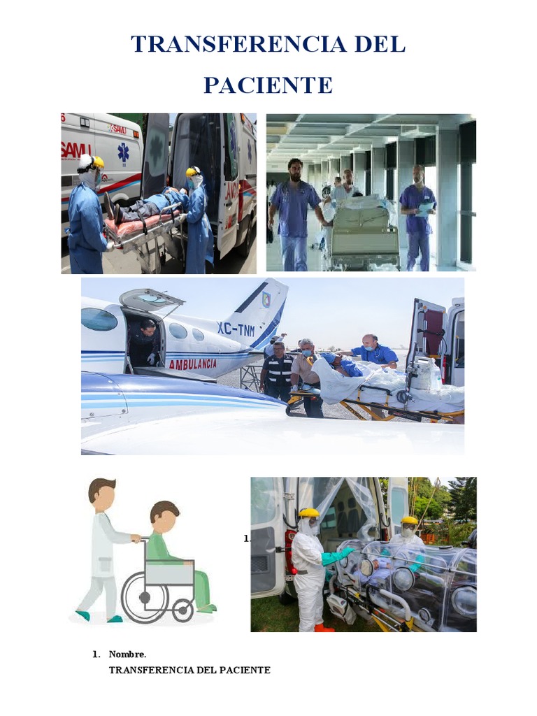 Procedimiento Transferencia Del Paciente | PDF | Enfermería | Hospital