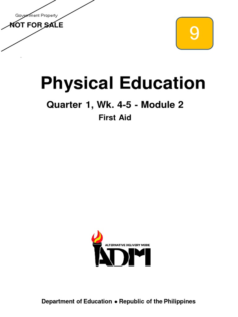 Physical Education: Quarter 1, Wk. 4-5 - Module 2 | PDF | Medicine ...