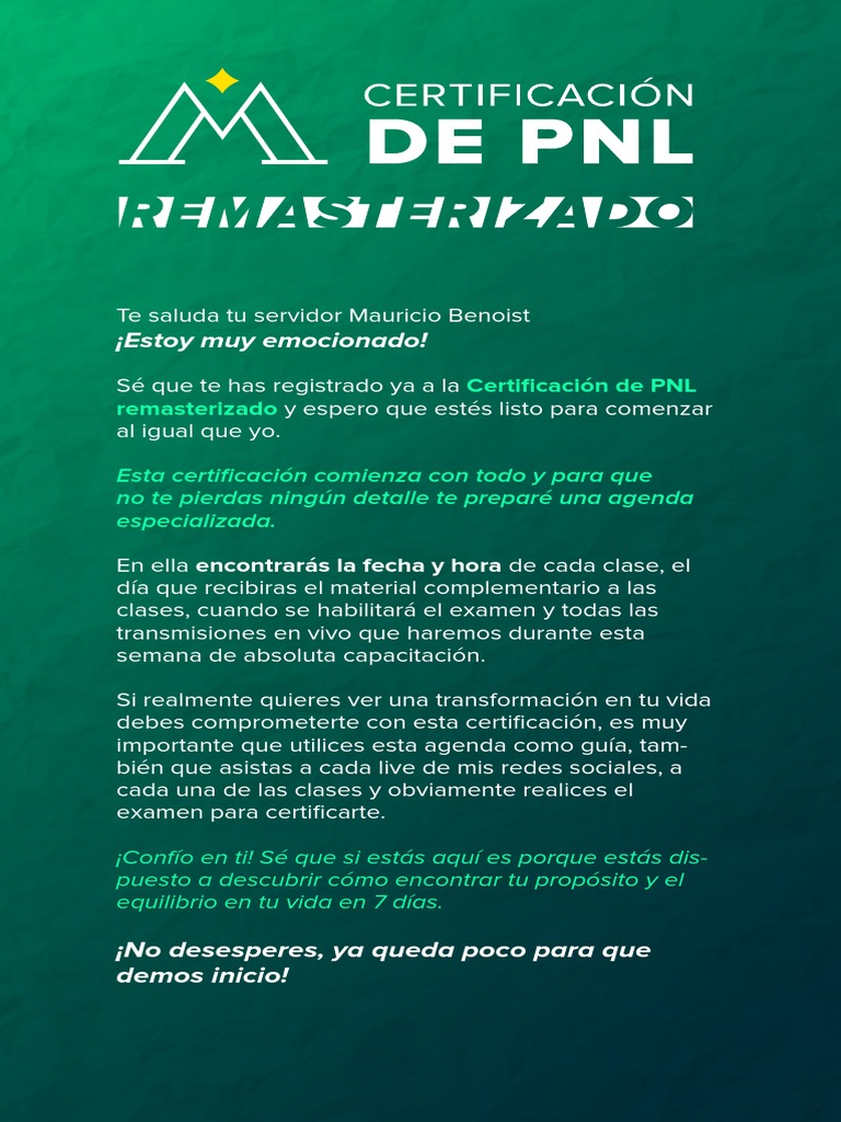 Calendario PNL | PDF