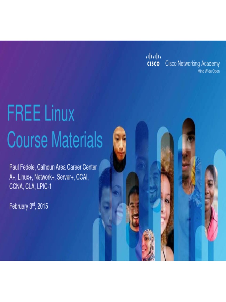 Paul Fedele Free Linux Course Materials | PDF | Cisco Certifications ...