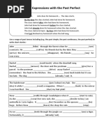 The Past Perfect Tense Fun Activities Games Information Gap Activities ...