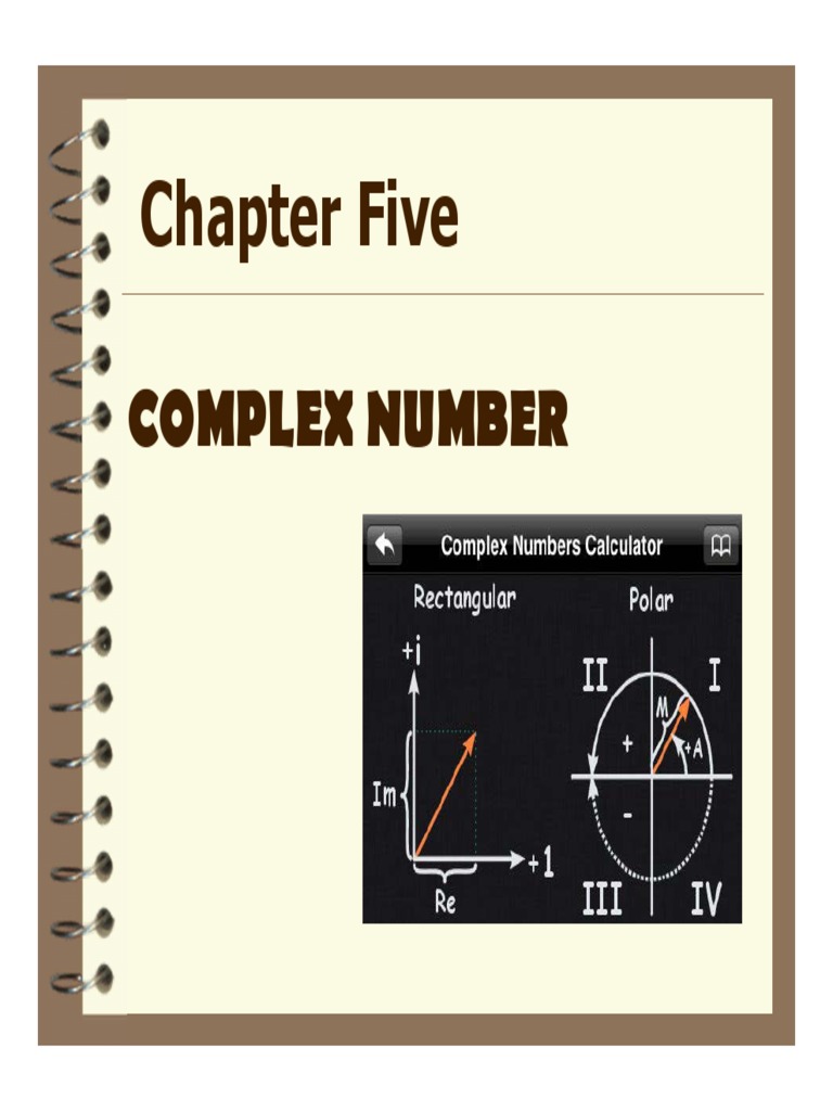 C5 - Complex Number | PDF | Complex Number | Mathematical Analysis