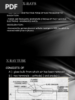 X Ray PPT | PDF | X Ray | Electron