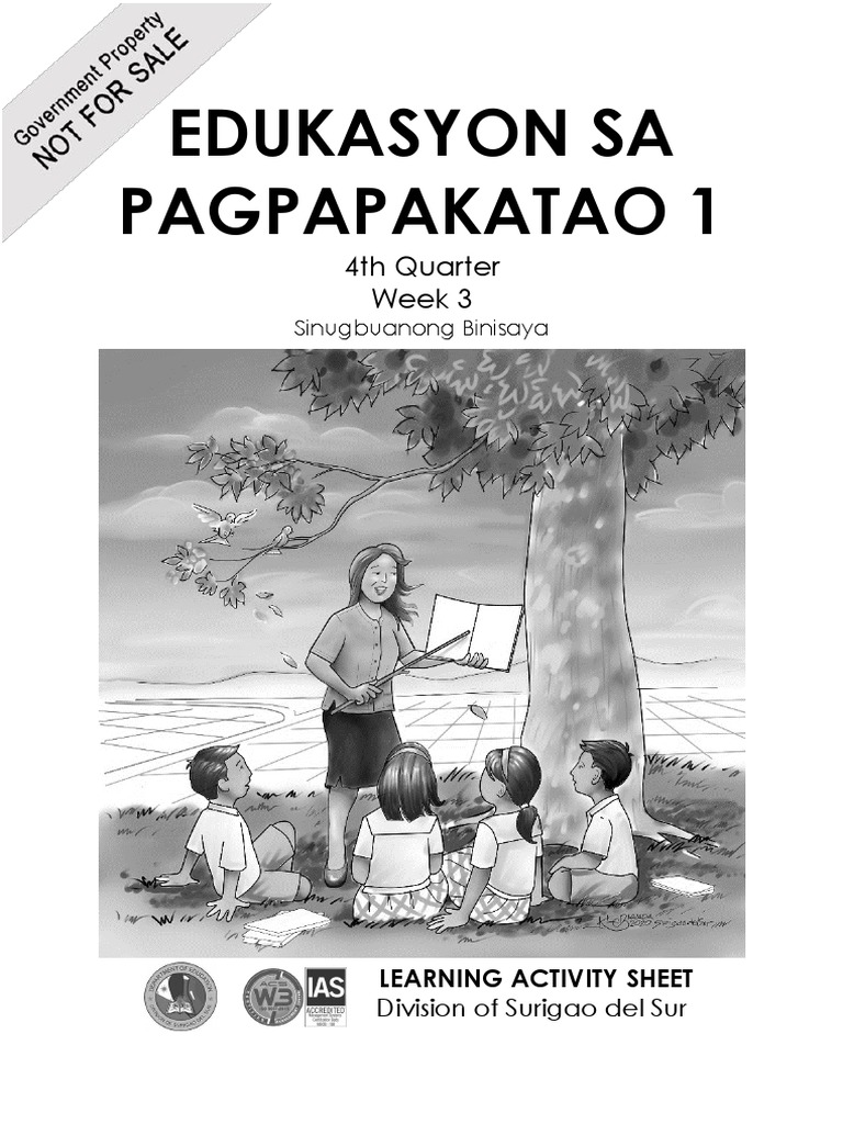 EsP1 q4 Week3 v4 Sinugbuanong-Binisaya | PDF