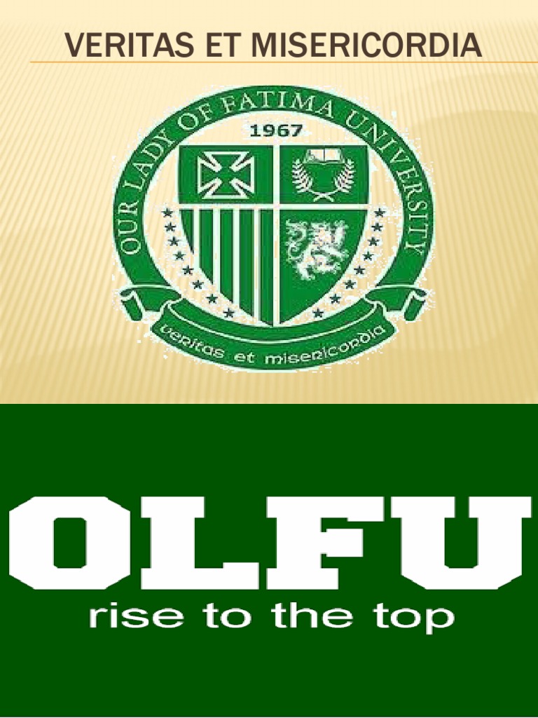 Our Lady Of Fatima University Logo