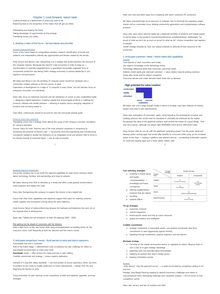 Technology and Innovation Strategy | PDF | Strategic Management | Intel