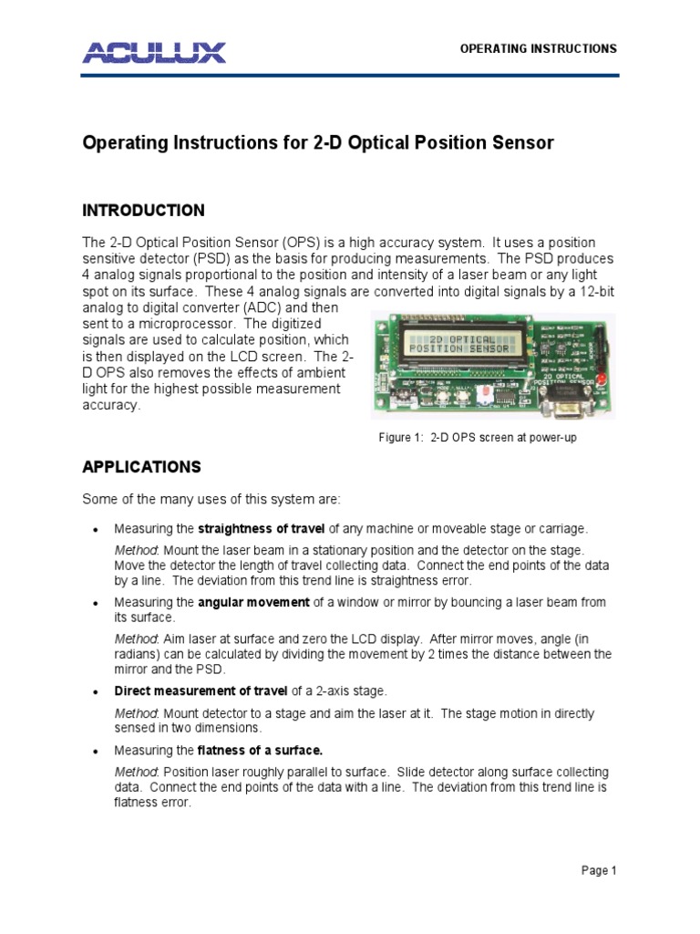Keyence LV-N11P User Manual | PDF | Sensor | Analog To Digital Converter
