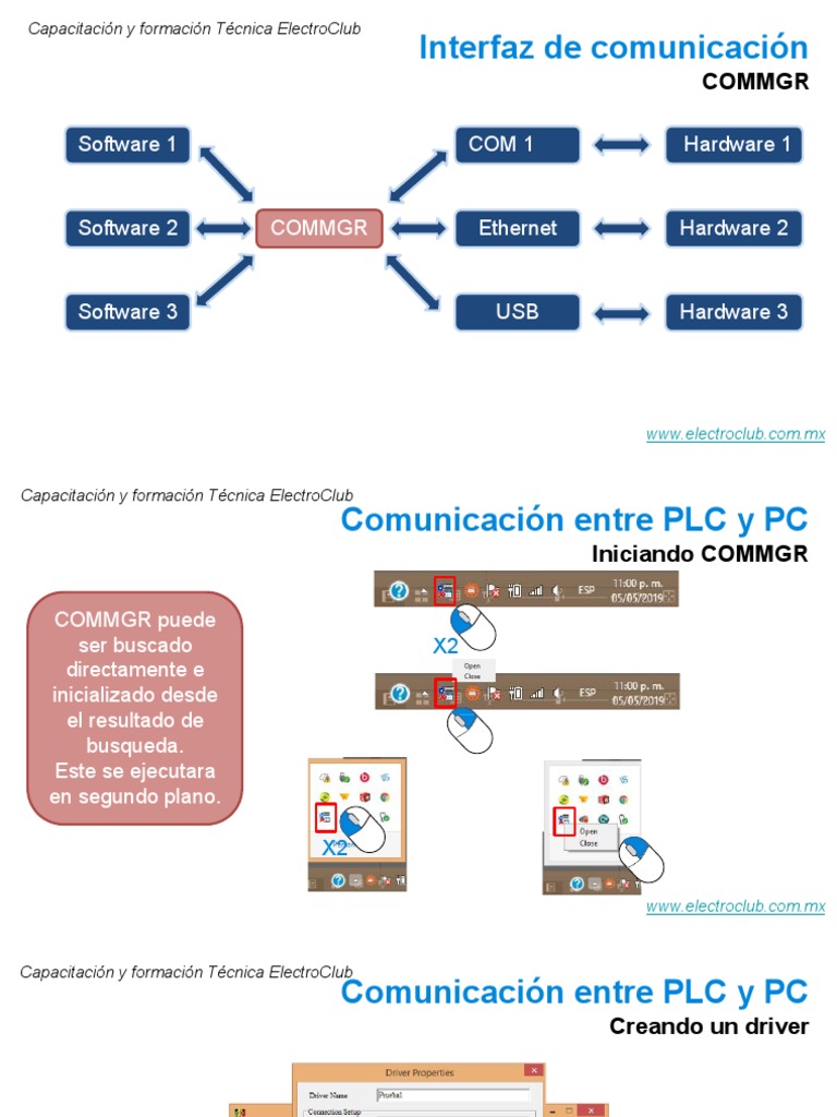 Interfaz de Comunicación COMMGR | PDF | Poco | Desarrollo de software