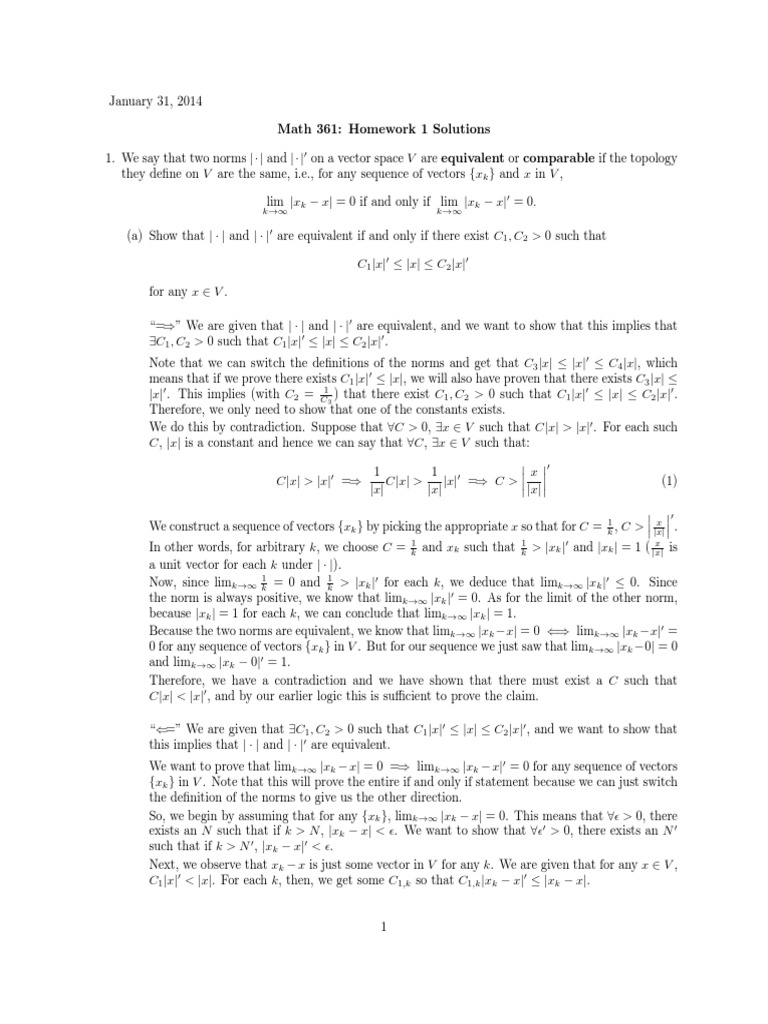 Norms | PDF | Norm (Mathematics) | Derivative