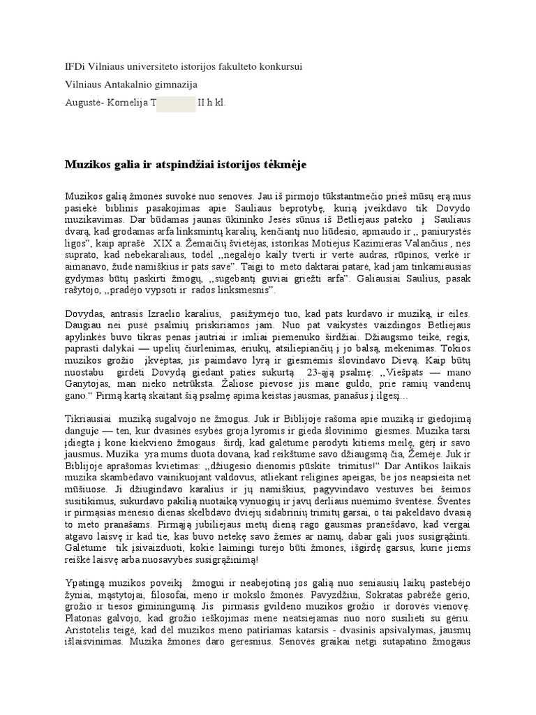 Auguste Kornelija T Rasinys | PDF