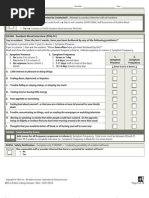 SAS - Symptom Assessment Scale | PDF
