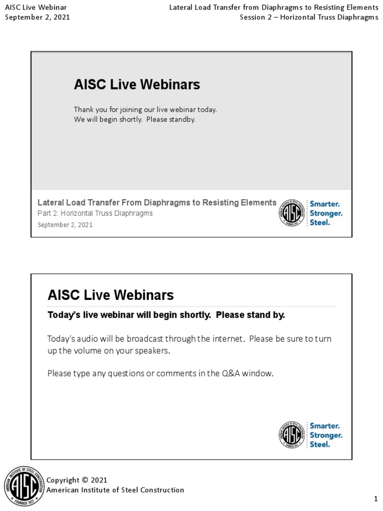 2 Lateral-Load-Transfer Session-2 2per | PDF | Truss | Structural ...