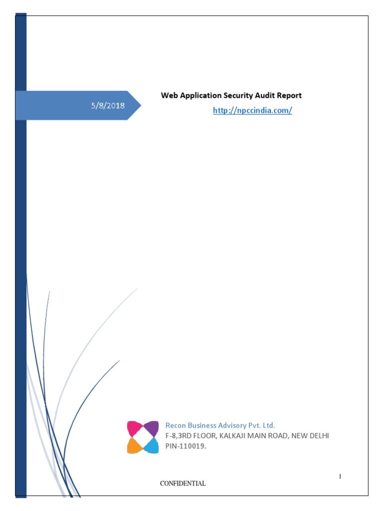 Web Application Security Audit Report | PDF | Http Cookie | Vulnerability (Computing)