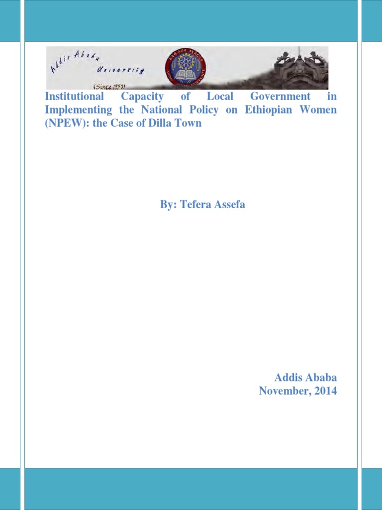 Tefera Assefa | PDF | Qualitative Research | Data