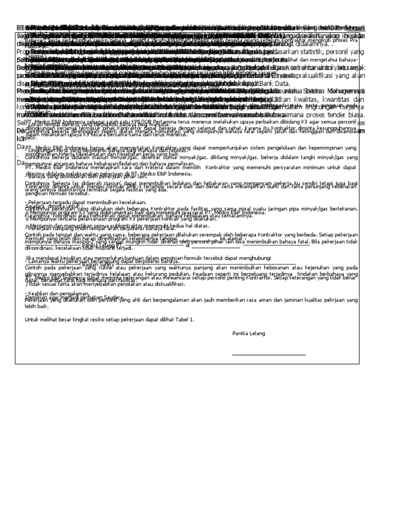 4.formulir Smk-3 Kontraktor - Fix (Sfile | PDF