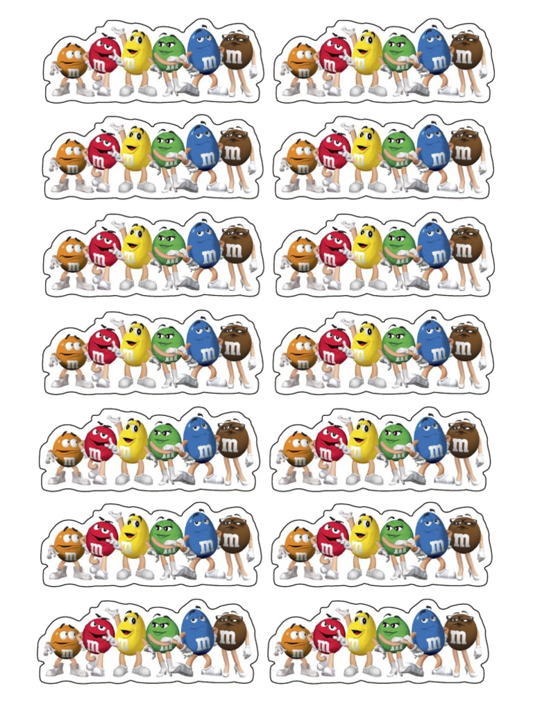 M&M Sticker | PDF