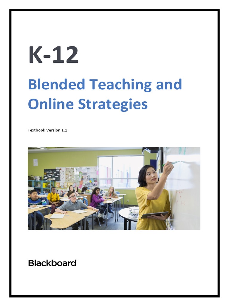 K12 Blended Teaching and Online Strategies Textbook EN V1 | PDF ...