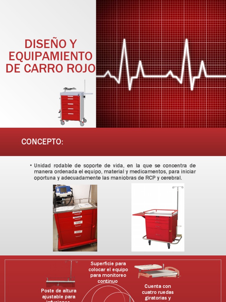 Carro Rojo | PDF | Reanimación cardiopulmonar | Drogas