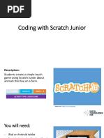 Scratch JR Detailed Textbook Classes 1 2 | PDF