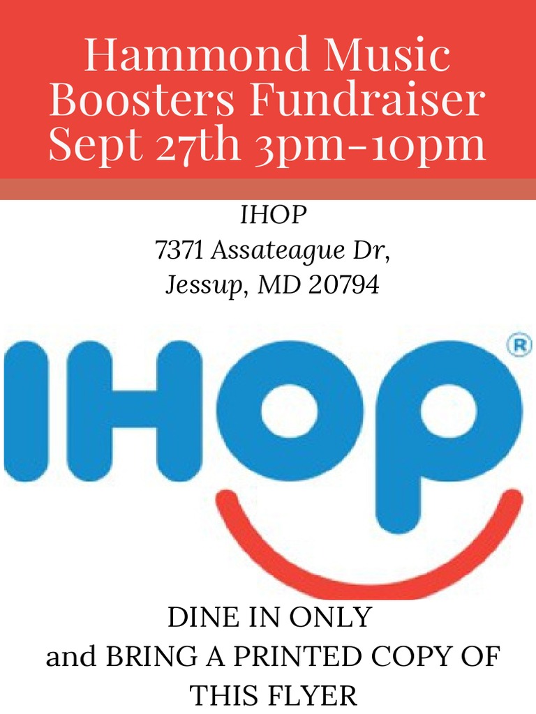 Ihop Hammond Flyer | PDF