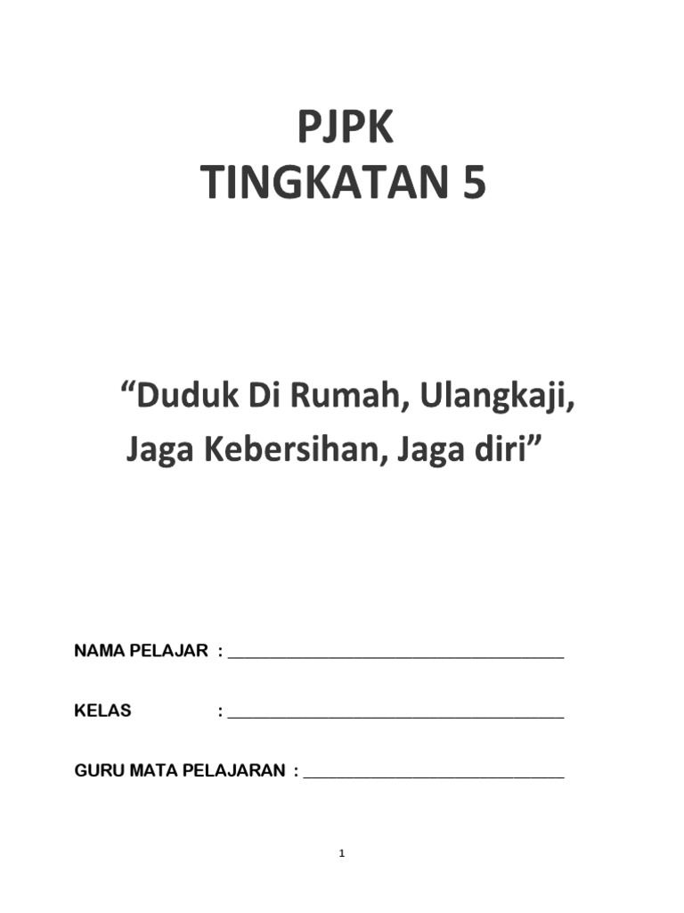 Modul PJPK | PDF